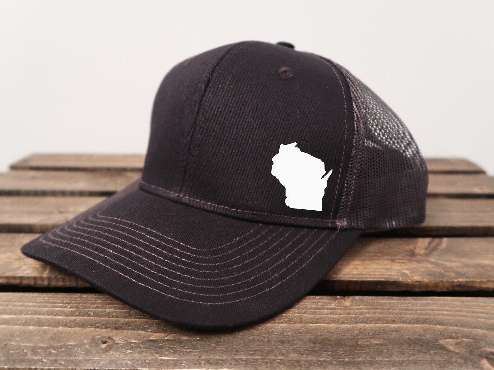 Wisconsin Hat Wisconsin Trucker Hat Wisconsin Unisex Sized Hat | Etsy
