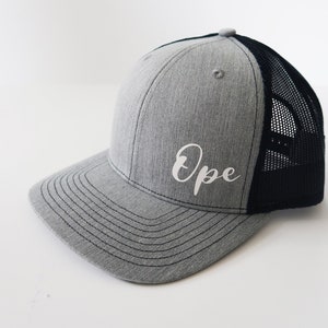 Ope Hat Wisconsin Hat Minnesota Hat Ope Trucker Hat Midwest Gifts ...