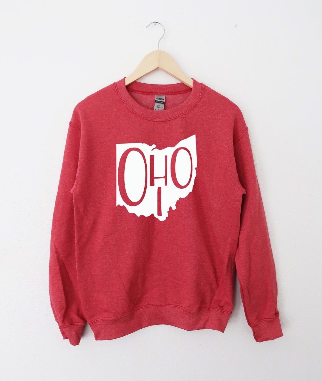 Ohio State Sweatshirt Ohio Sweatshirt Ohio Crewneck Ohio Clothing Ohio ...