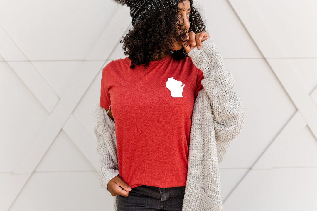 Wisconsin Shirt Wisconsin State Shirt Wisconsin Tshirt Wisconsin Gift ...