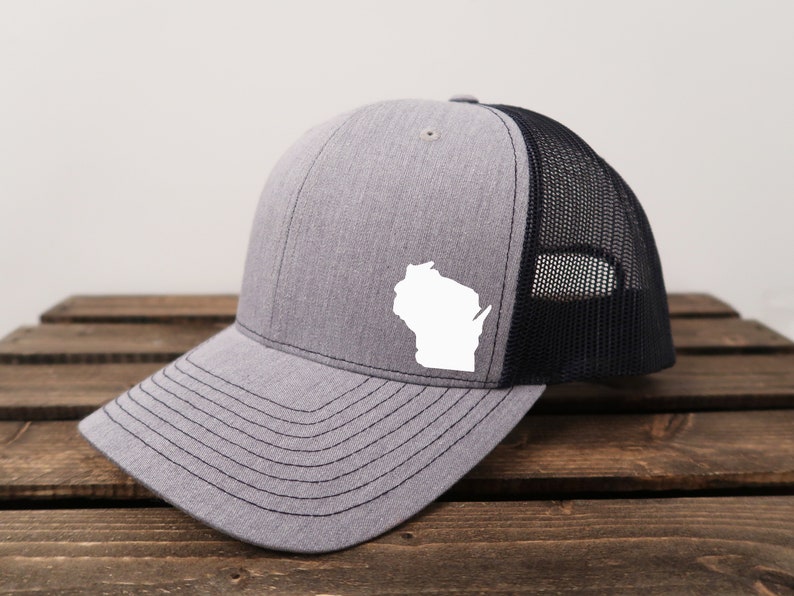 Wisconsin Hat Wisconsin Trucker Hat Wisconsin Unisex Sized Hat - Etsy