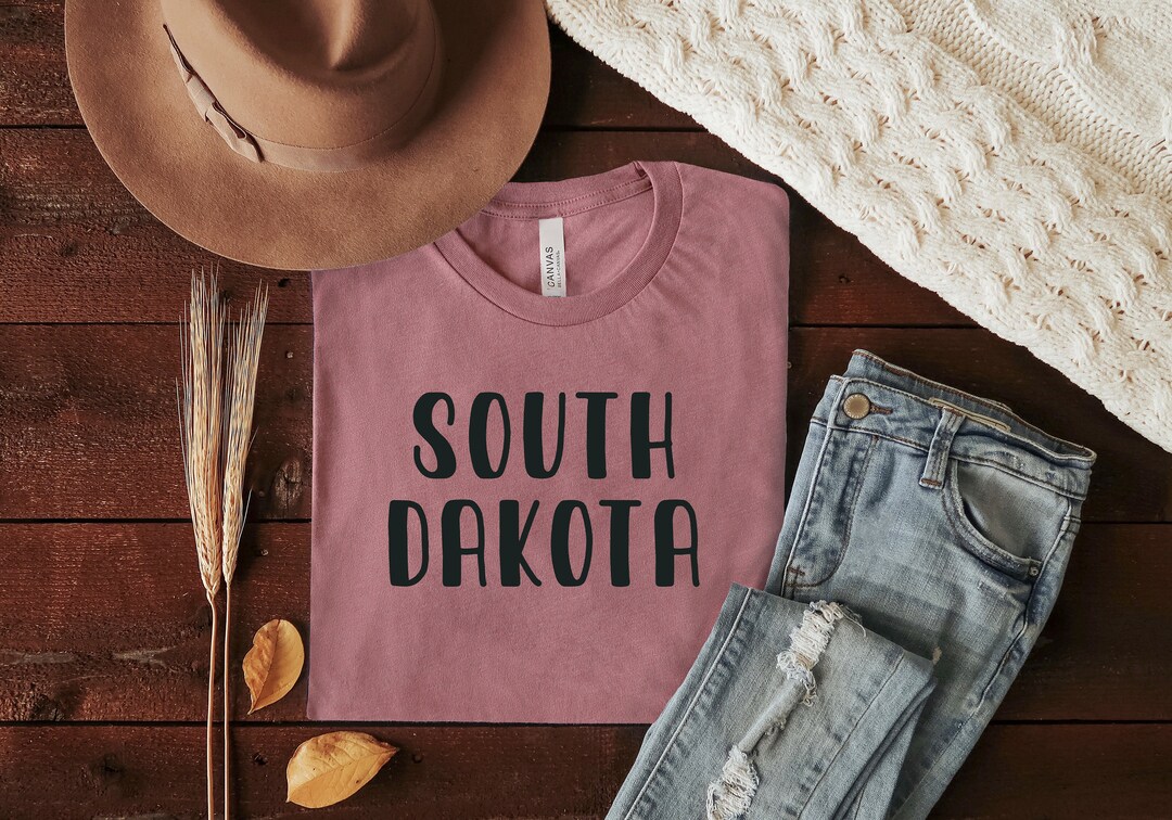 South Dakota T-Shirt South Dakota Tee South Dakota Shirt SD T-Shirt ...