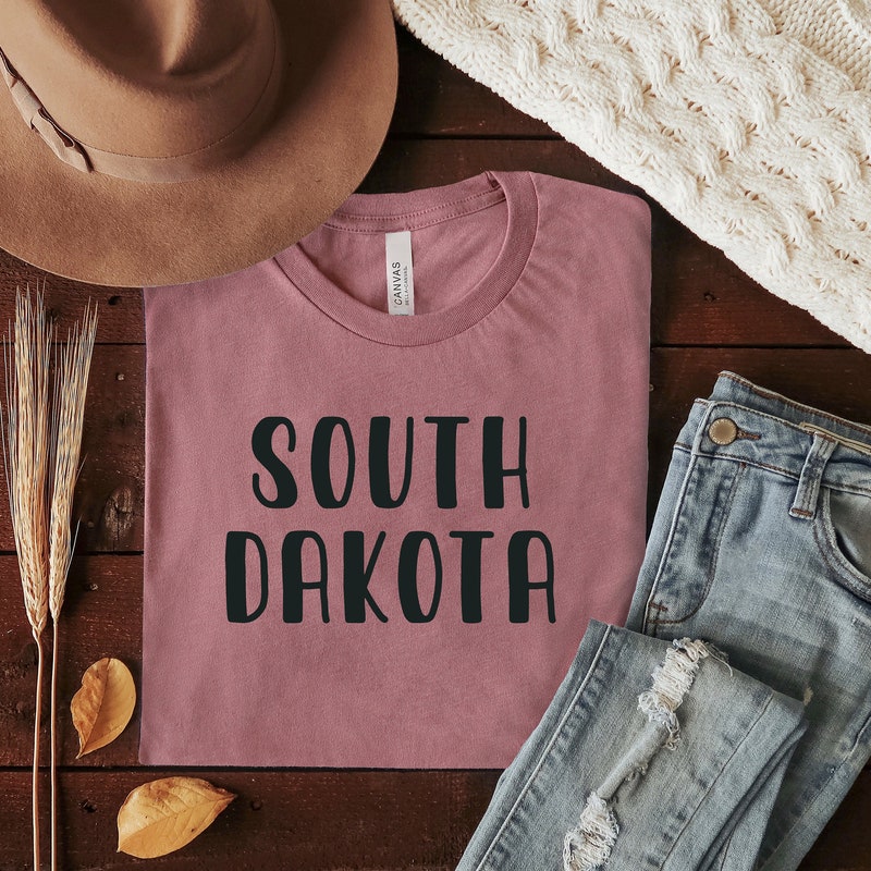 South Dakota T Shirt - Etsy