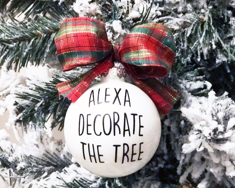 Funny Alexa Ornament the Original Alexa Ornament Unique - Etsy