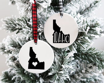 Idaho 3D Printed Christmas Ornament - Etsy
