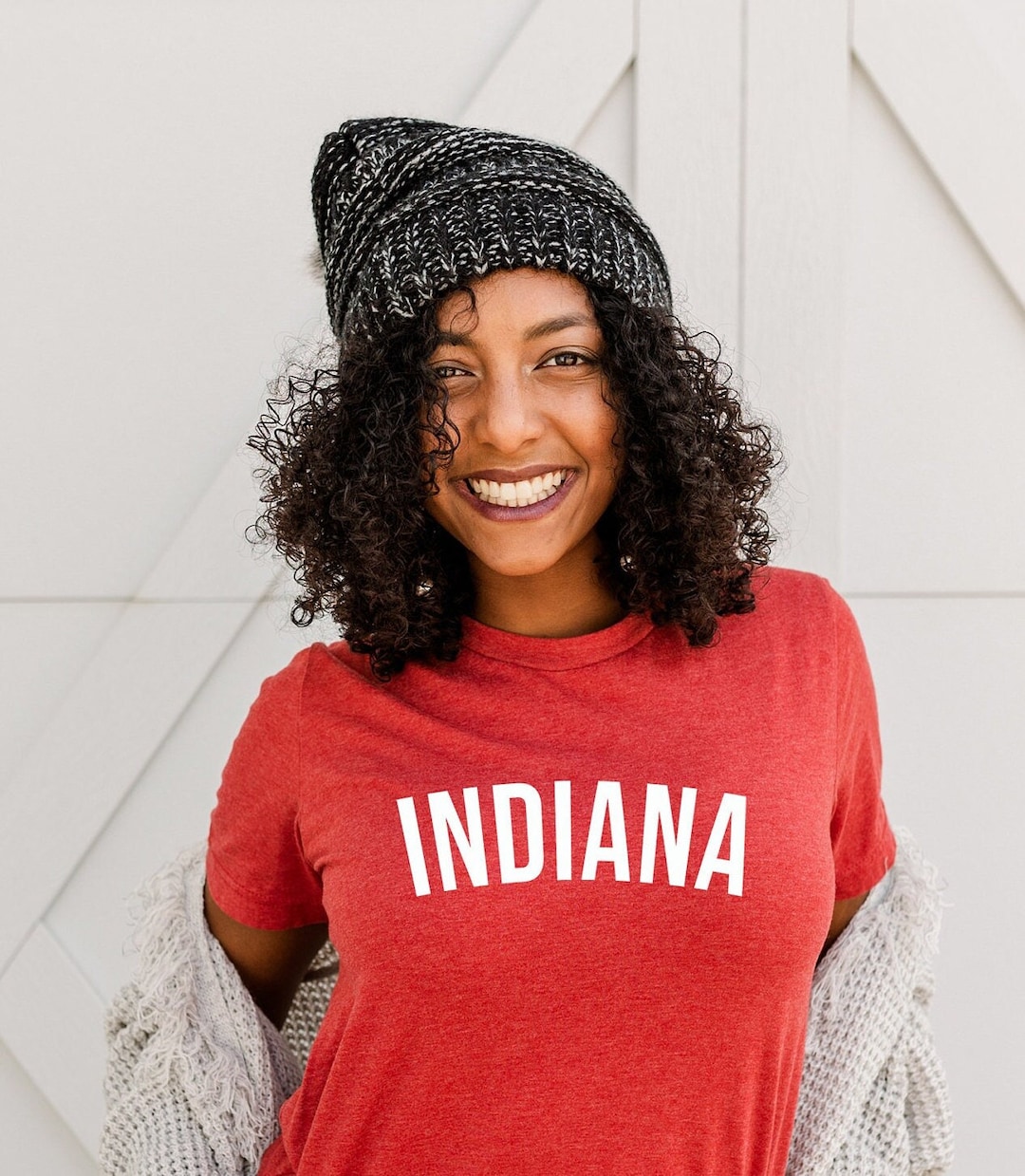 Indiana State T-shirt Indiana T-shirt Indiana Tee Indiana Shirt Unisex ...