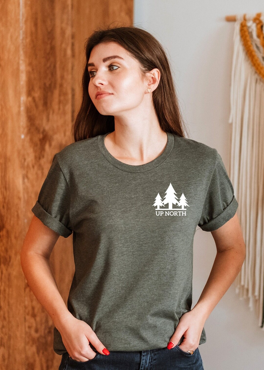 Up North T-shirt up North Shirt Wisconsin Shirt Minnesota Shirt ...