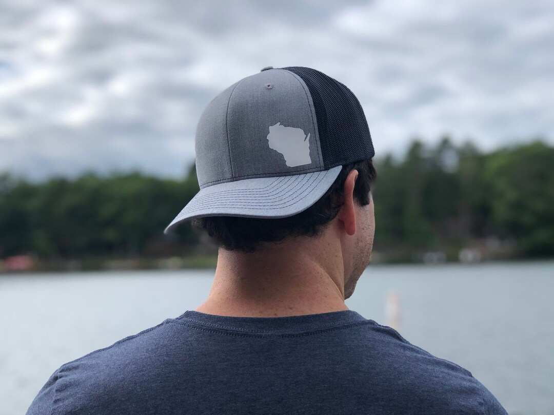 Wisconsin Hat Wisconsin Trucker Hat Wisconsin Unisex Sized Hat State of ...