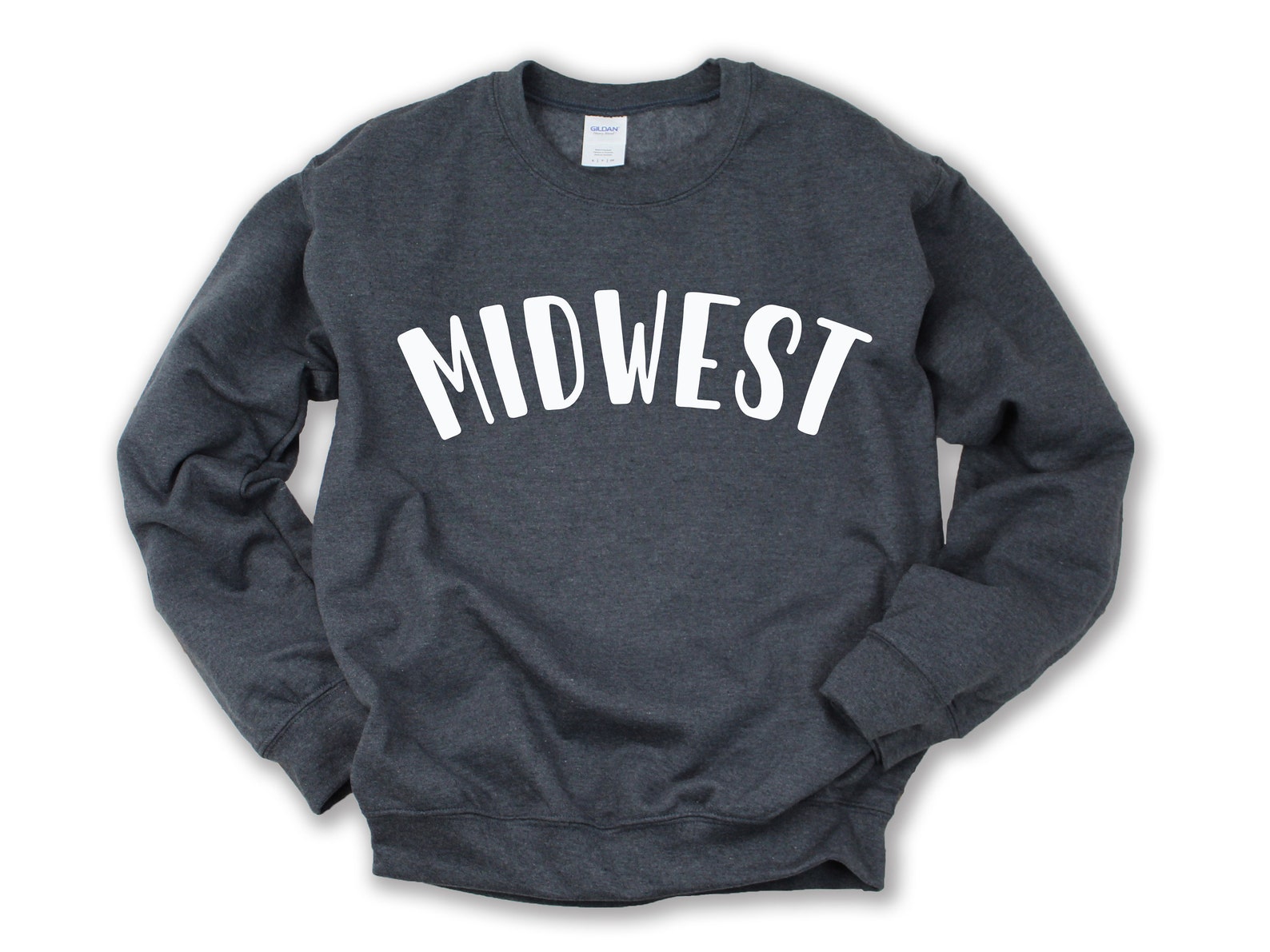 Midwest Sweatshirt Midwest T-shirt Midwest Crewneck Wisconsin - Etsy