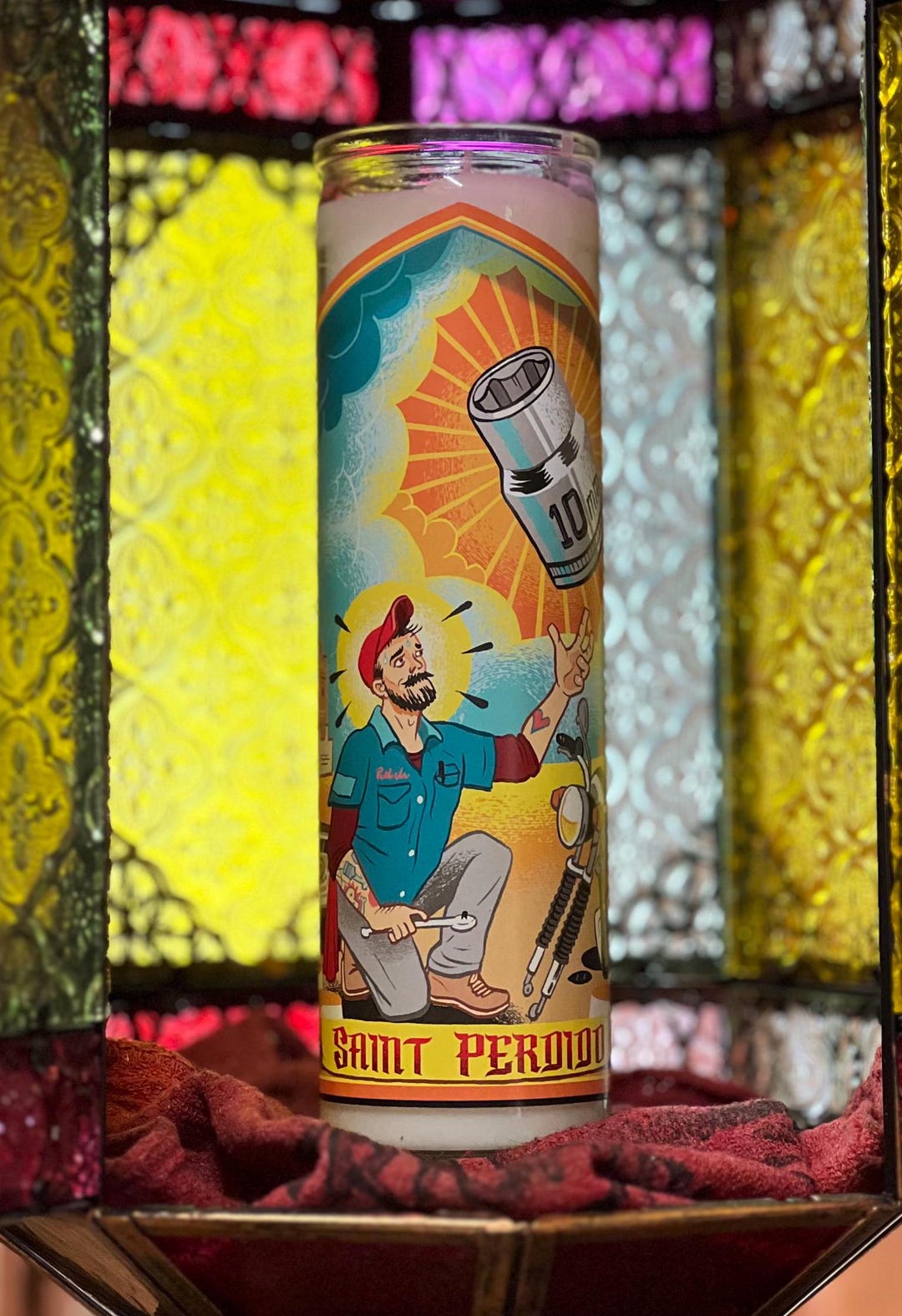10mm Socket Prayer Candle | Saint of Lost Sockets | 7 Day Candle ...