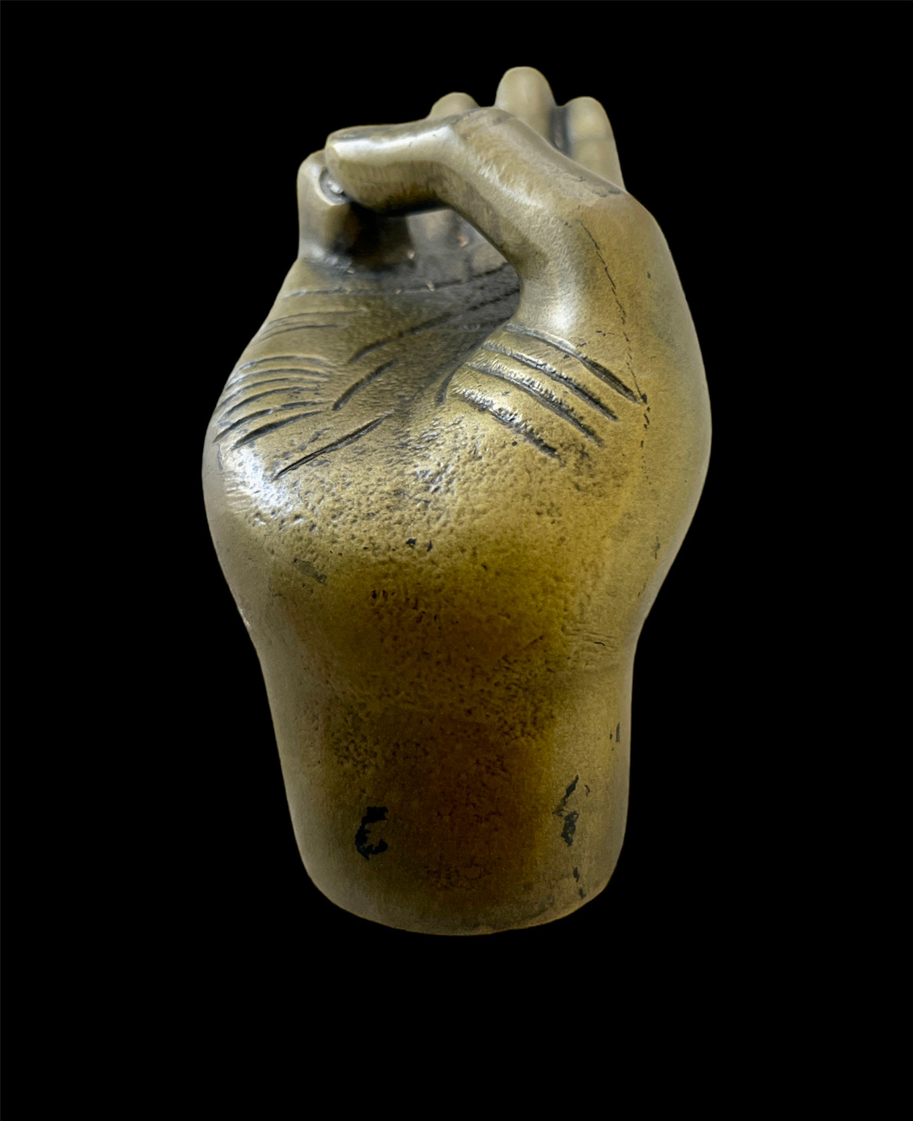 Brass Mudras Hand Buddhist Hindu Wall Sign - Etsy