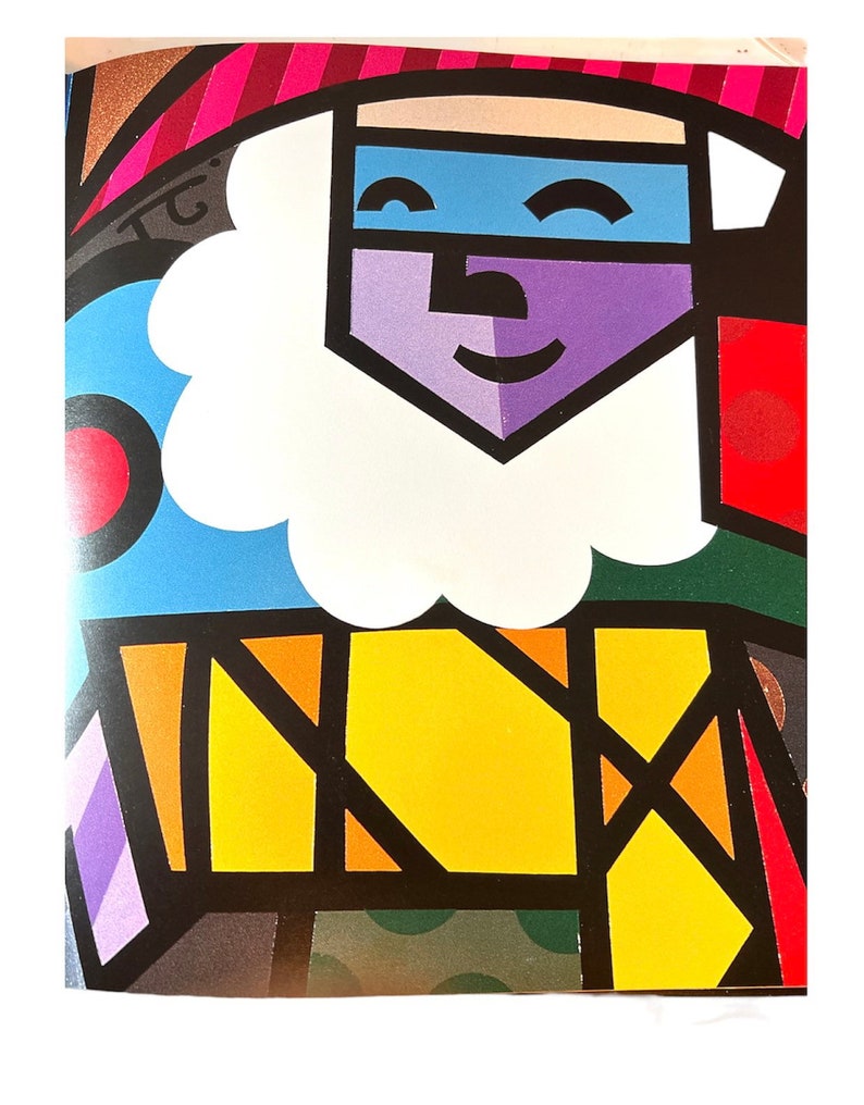 Romero Britto Life Book Op Art Sculpture Brazil Artist - Etsy