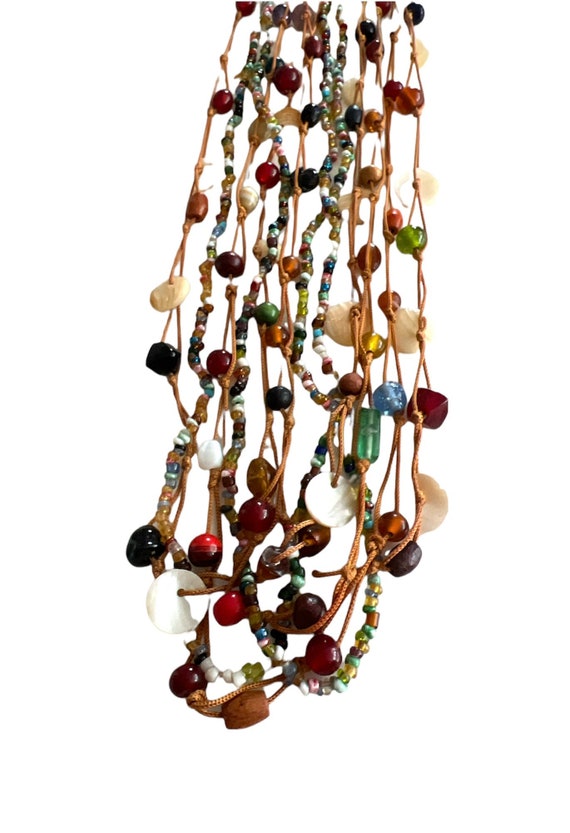Seashells And Beads Boho Gem