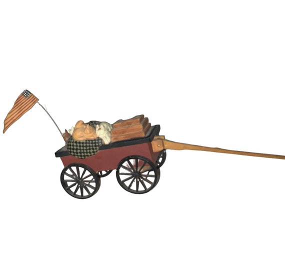 Williraye Studio WW2725 Pulling Cart /cat in Wagon 1997 - Etsy