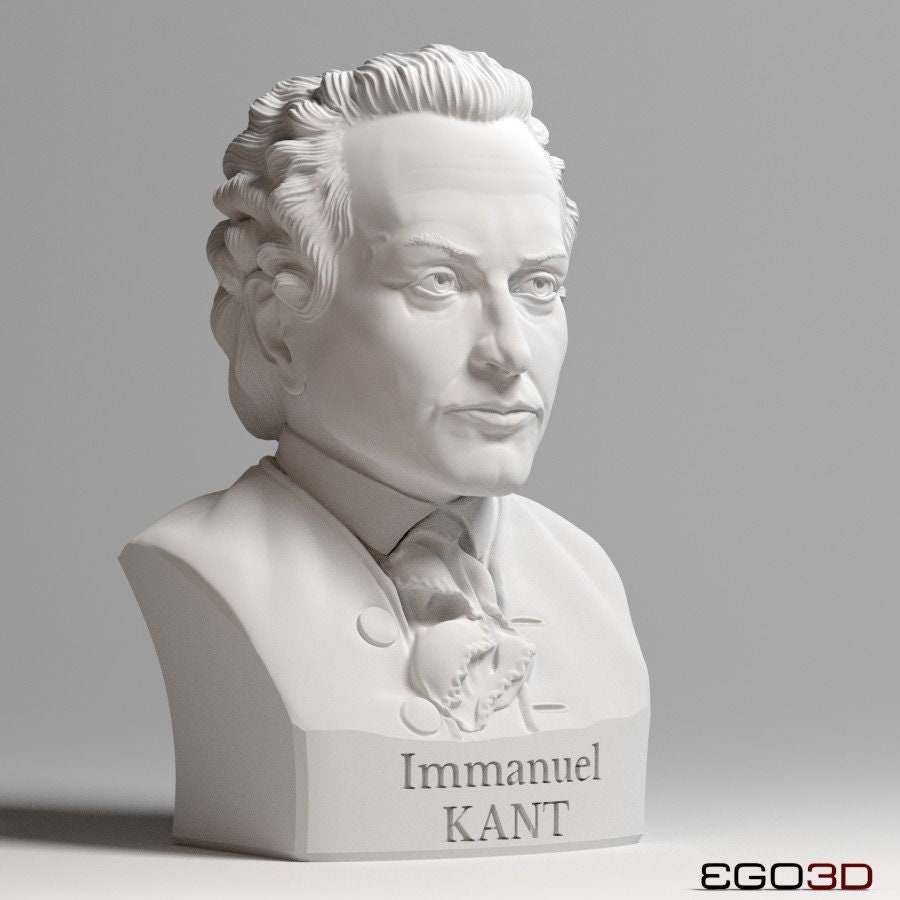 Immanuel Kant 35 Cm Bust Busts With Personality - Etsy