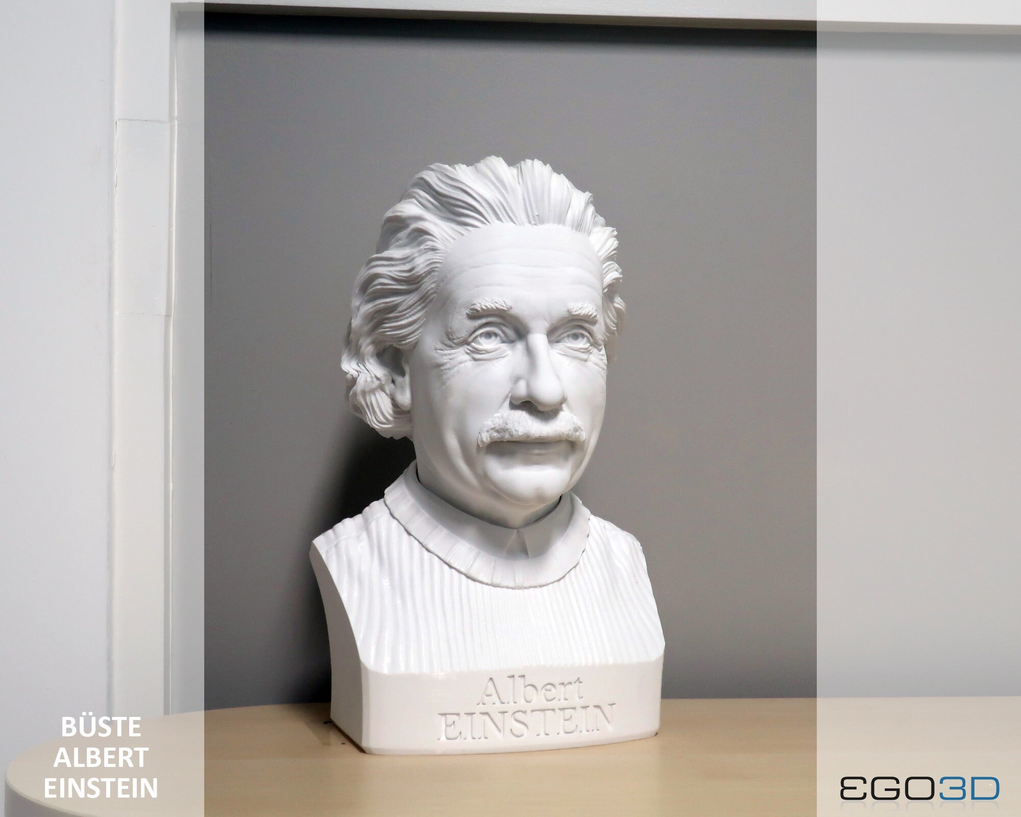 Albert Einstein 35 Cm Bust Busts With Personality - Etsy