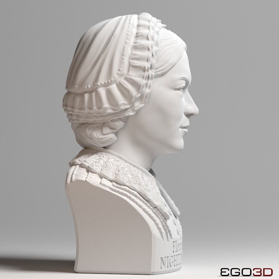 Florence Nightingale 35 Cm Bust Busts With Personality - Etsy