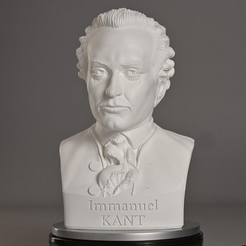 Immanuel Kant 35 Cm Bust - Busts With Personality - Etsy