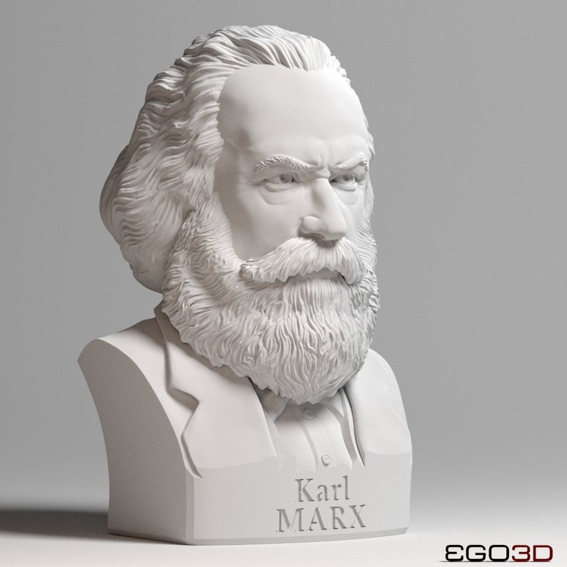 Karl Marx Busto de 35 cm BUSTOS CON PERSONALIDAD - Etsy México