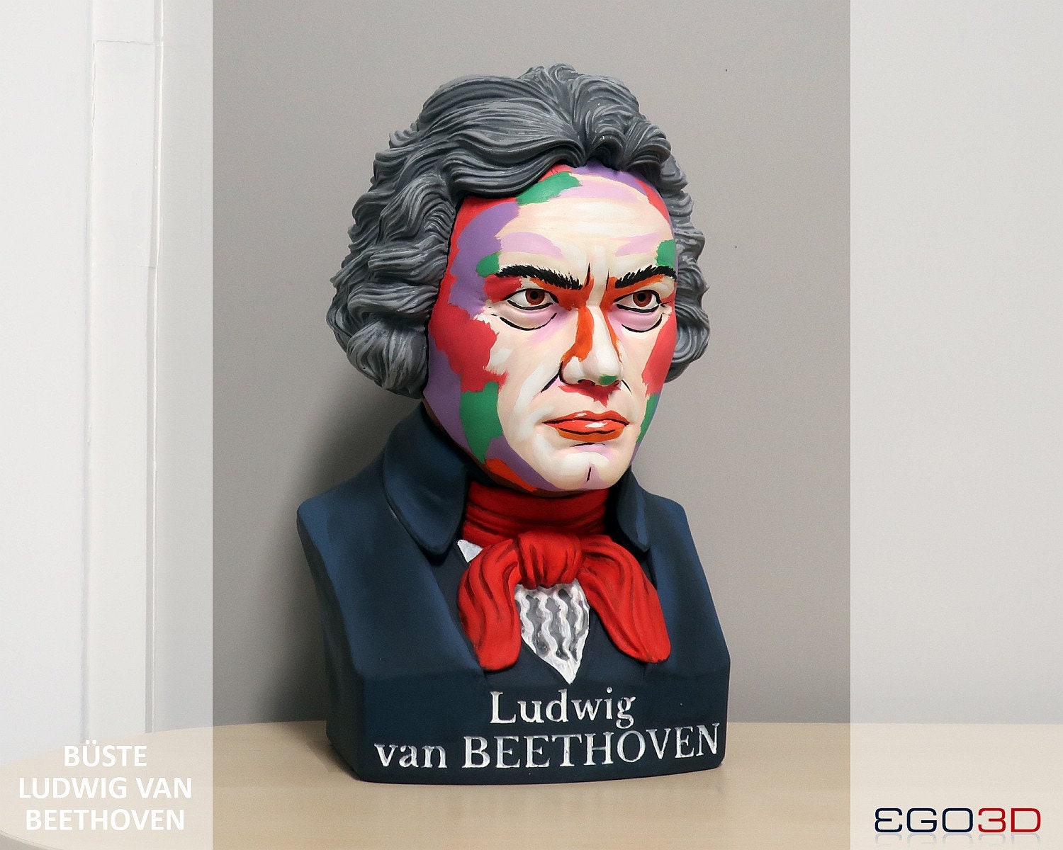 Special Edition - Beethoven Pop Art 35 Cm Bust - Busts With Personality ...
