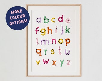 Polka Dot Alphabet - Etsy UK