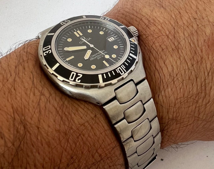 Vintage Omega Seamaster Professional 200 M Watch for Men’s - Etsy