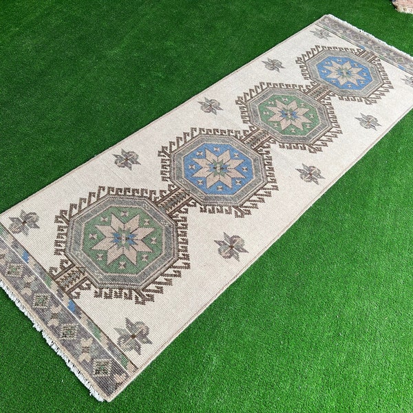 Blue Turkish Runner - Etsy