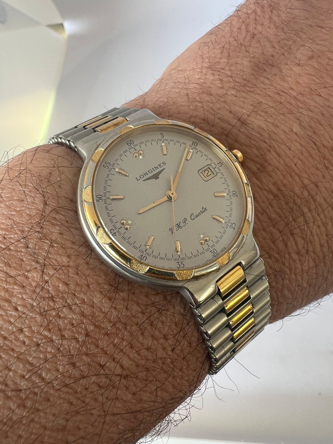 Vintage Longines Quartz Date Watches for Womens and Mens - Etsy