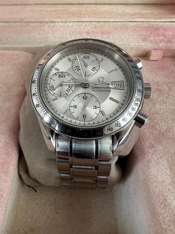 Vintage Omega Speedmaster Automatic Watch Tachymetre … - Gem