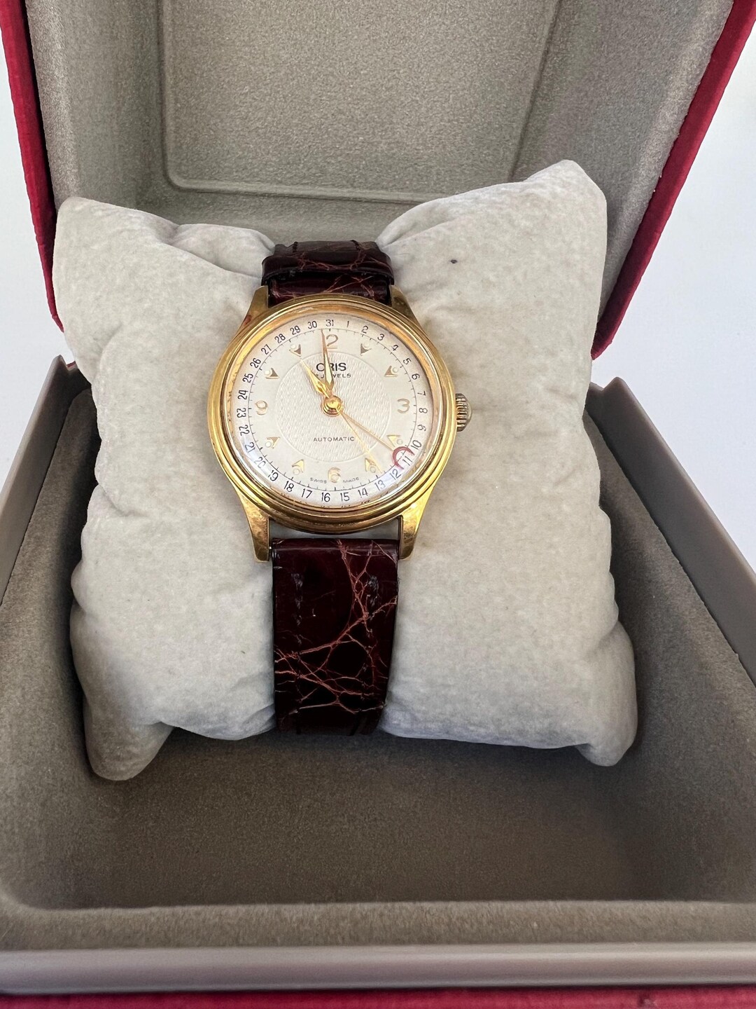 Vintage Oris Automatic Watch 17 Jewels Ref 7458- 26 - Etsy