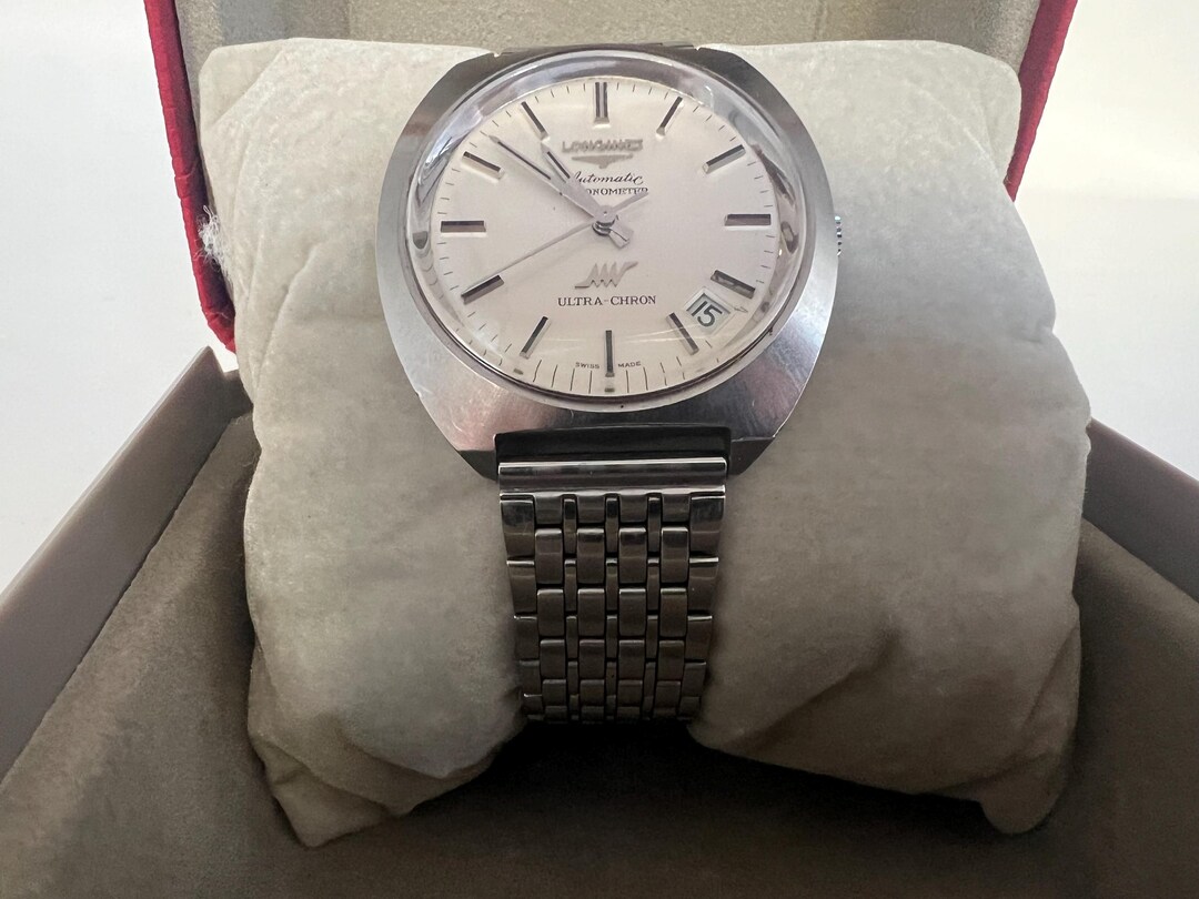 1970’s Longınes Automatic Chonometer ULTRA-CHRON Watch Vintage for Men ...