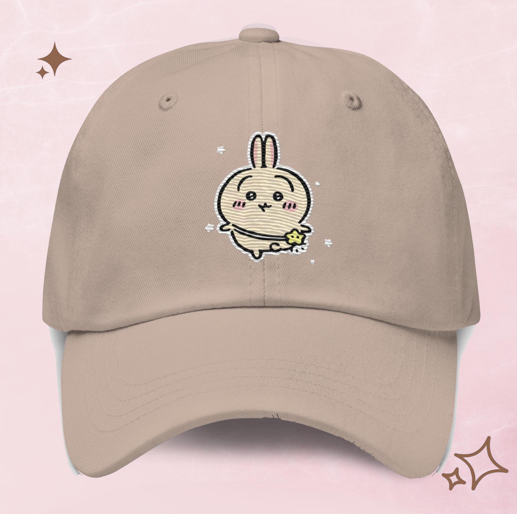 Usagi Embroidered Chiikawa Hat - Etsy