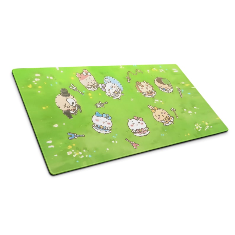 Chiikawa XL Desk Mat 36" X 18" Mouse Pad Momonga Hachiware Usagi Rakko ...
