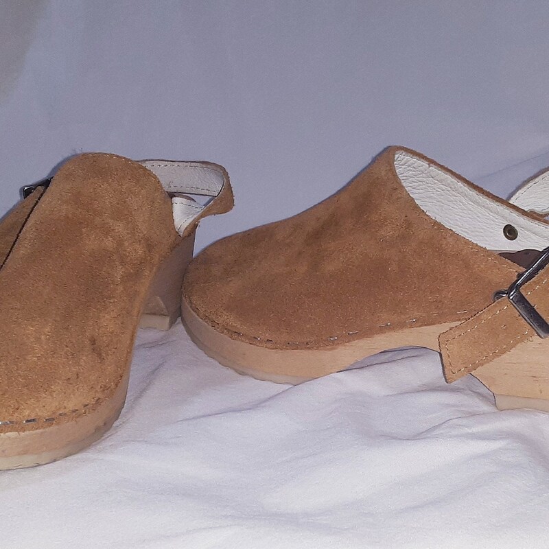 Suede Clogs - Etsy