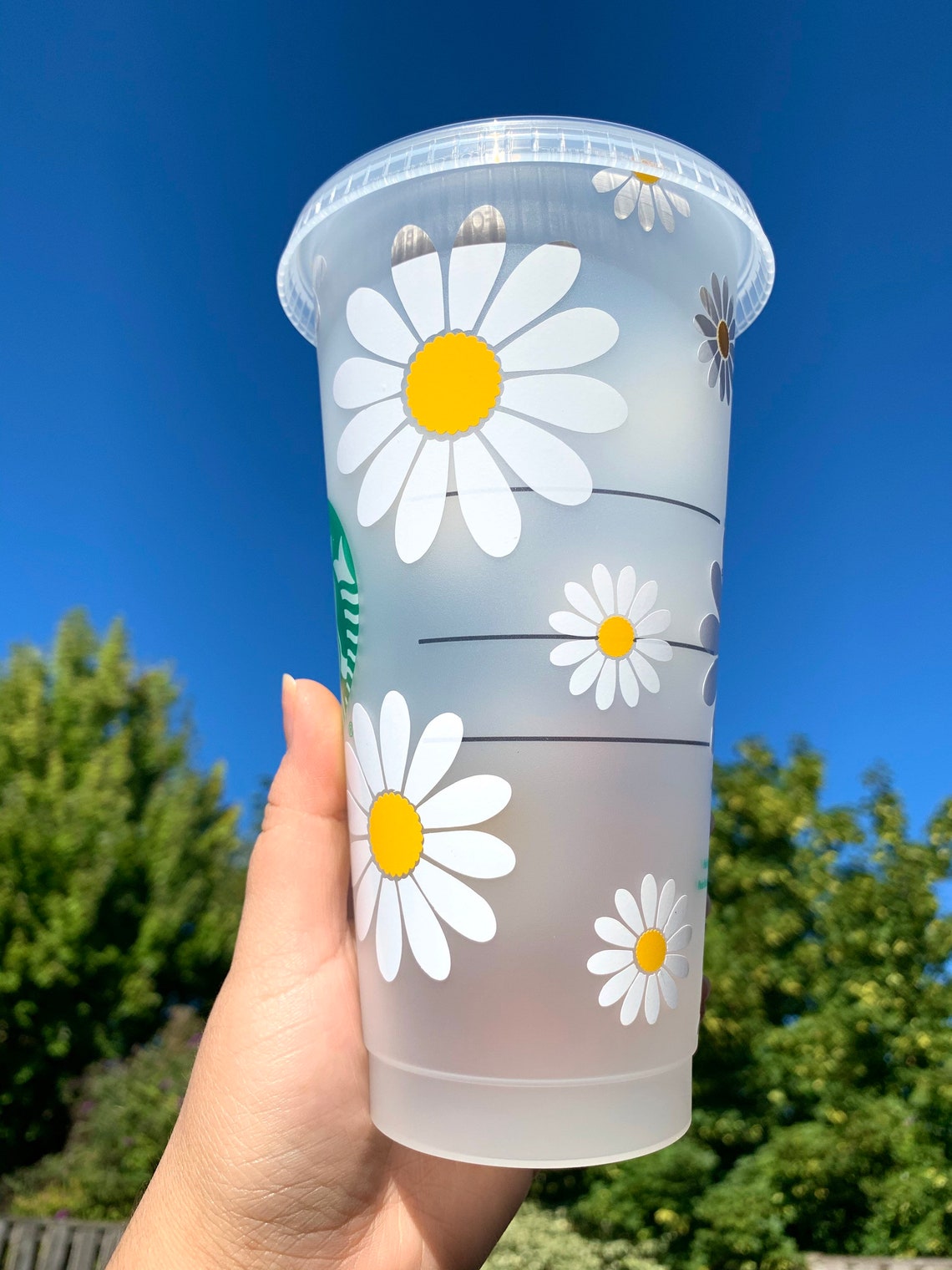 Daisy Starbucks Cup - Etsy