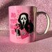 Scream Merch, VHS Scary Movie Mug, Halloween Mug, Horror Kitchen Decor ...