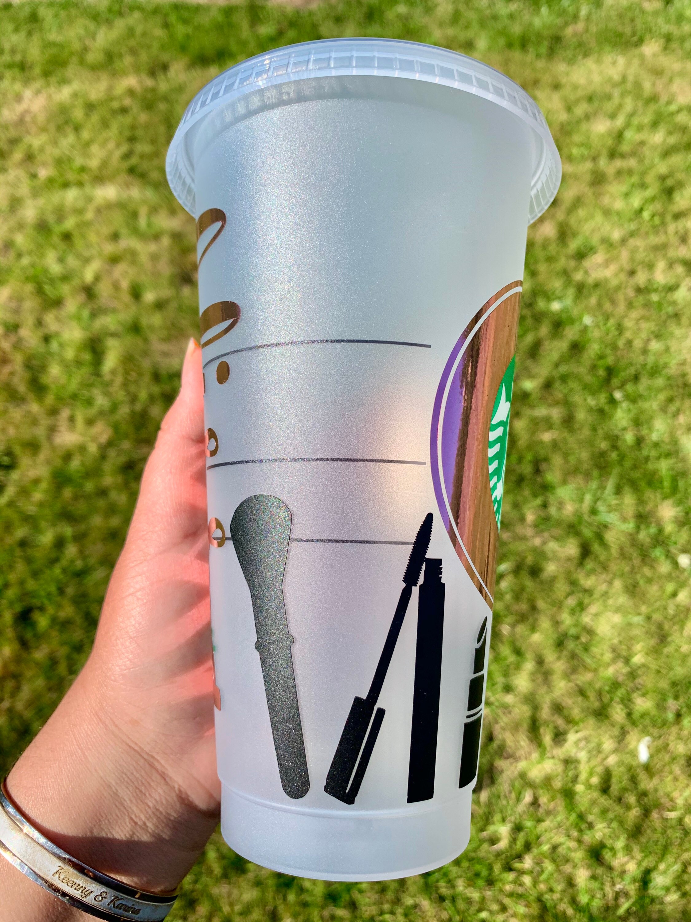 Makeup Starbucks Cup - Etsy