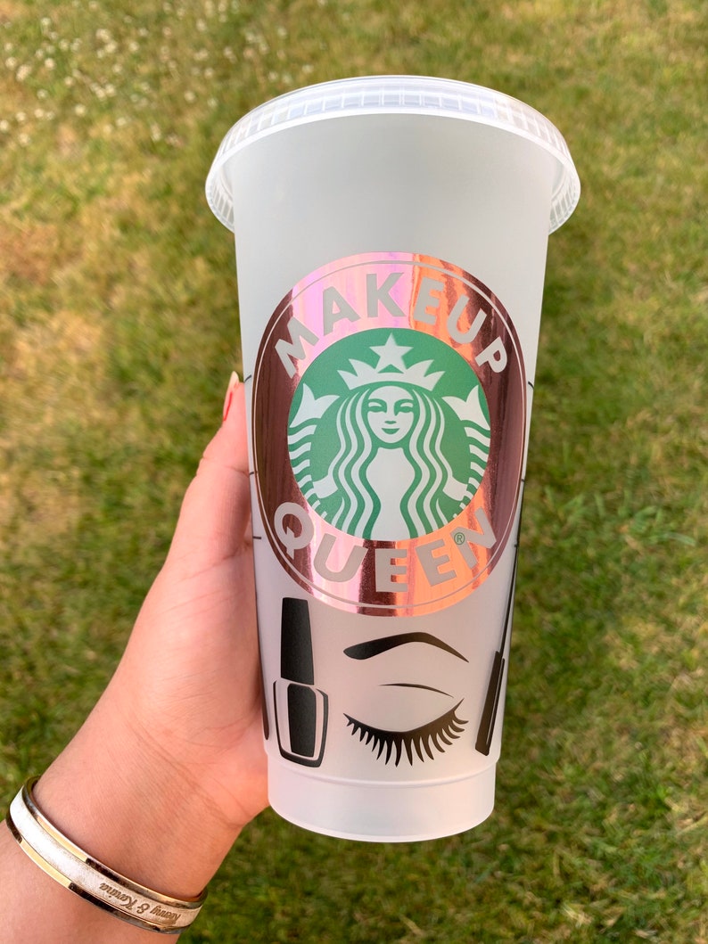 Makeup Starbucks Cup - Etsy