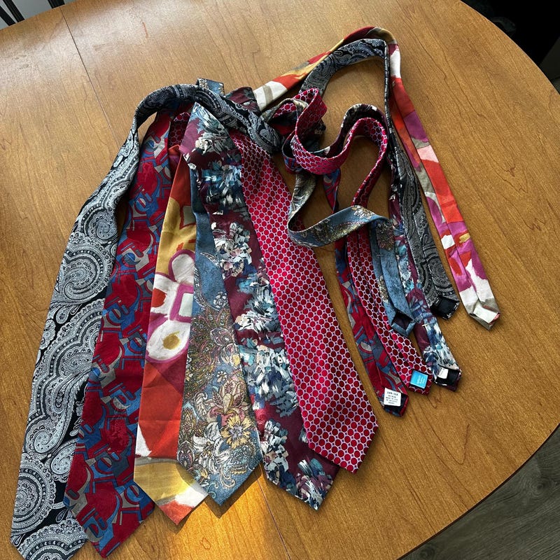Repurposed Neckties - Etsy