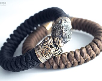 Tiger Paracord Bracelet | Etsy