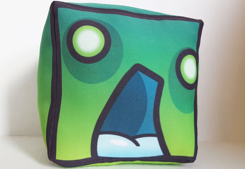 Geometry Dash Icon Plush Toy | Etsy