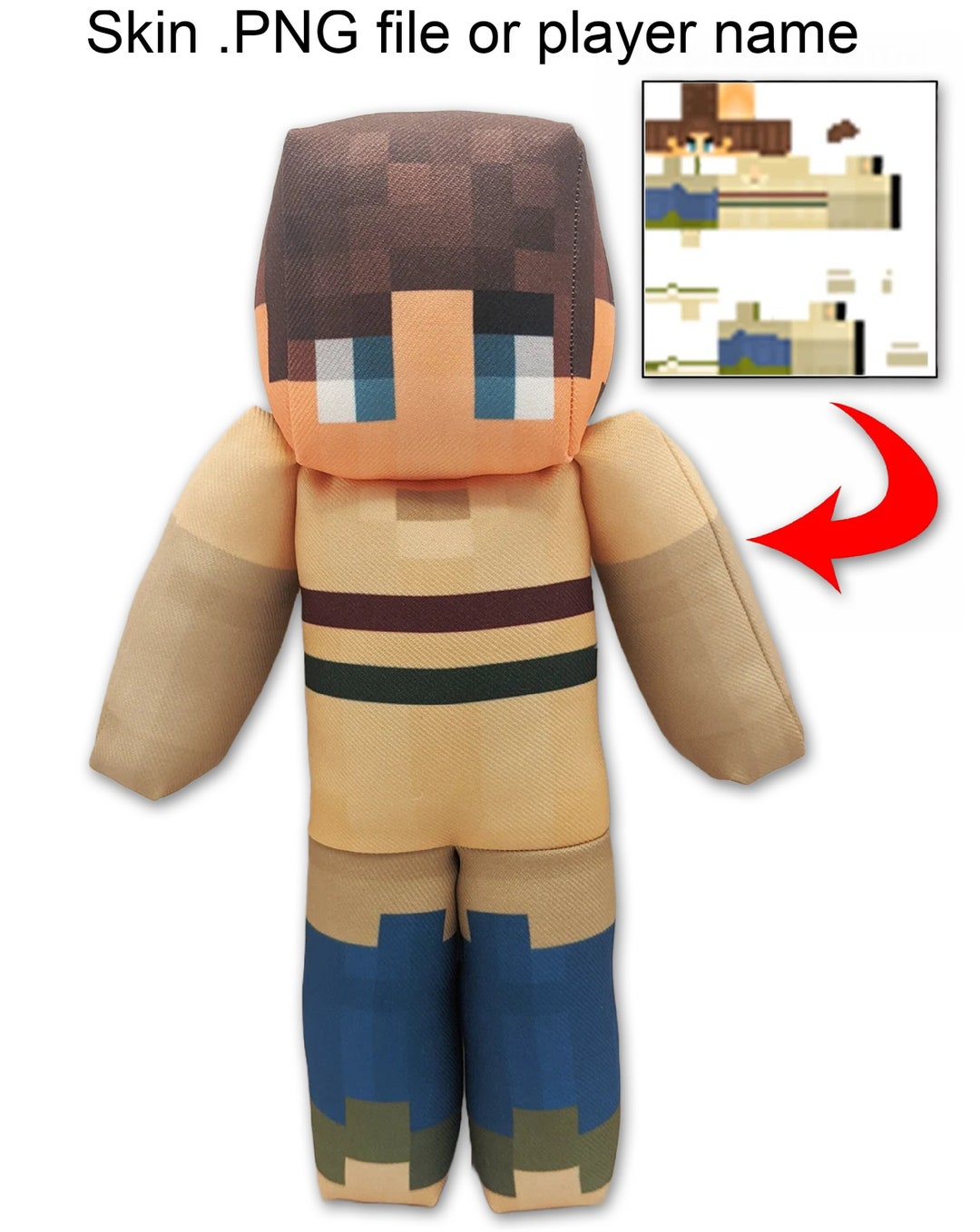 Minecraft Skin Template Actual Size