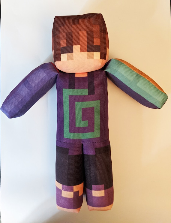 Karl Jacobs Minecraft Plush Toy | Etsy