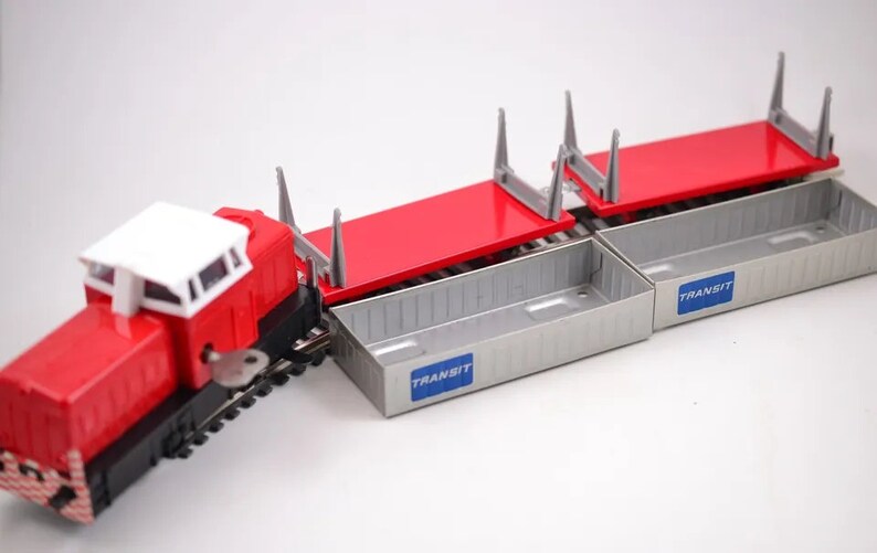 Vintage Toy Train TRANSIT 2123 East Germany Key Wind up Made in GDR - Etsy