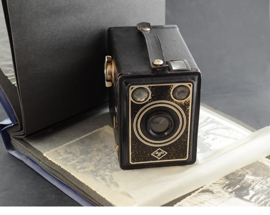 Antique Vintage Camera Agfa Synchro Box 120 Film Rare Germany - Etsy