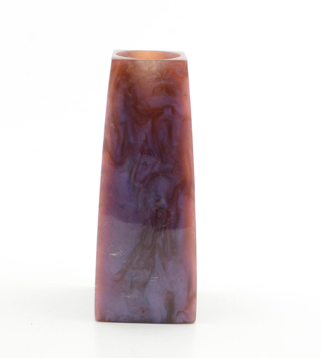 Amazing Vintage Amber Bakelite Catalin Plastic Vase/ Pen Holder 222 G ...