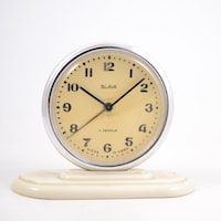 Vintage INSA Mechanical Alarm Clock Made in Yugoslavia. Old Alarm Clock ...