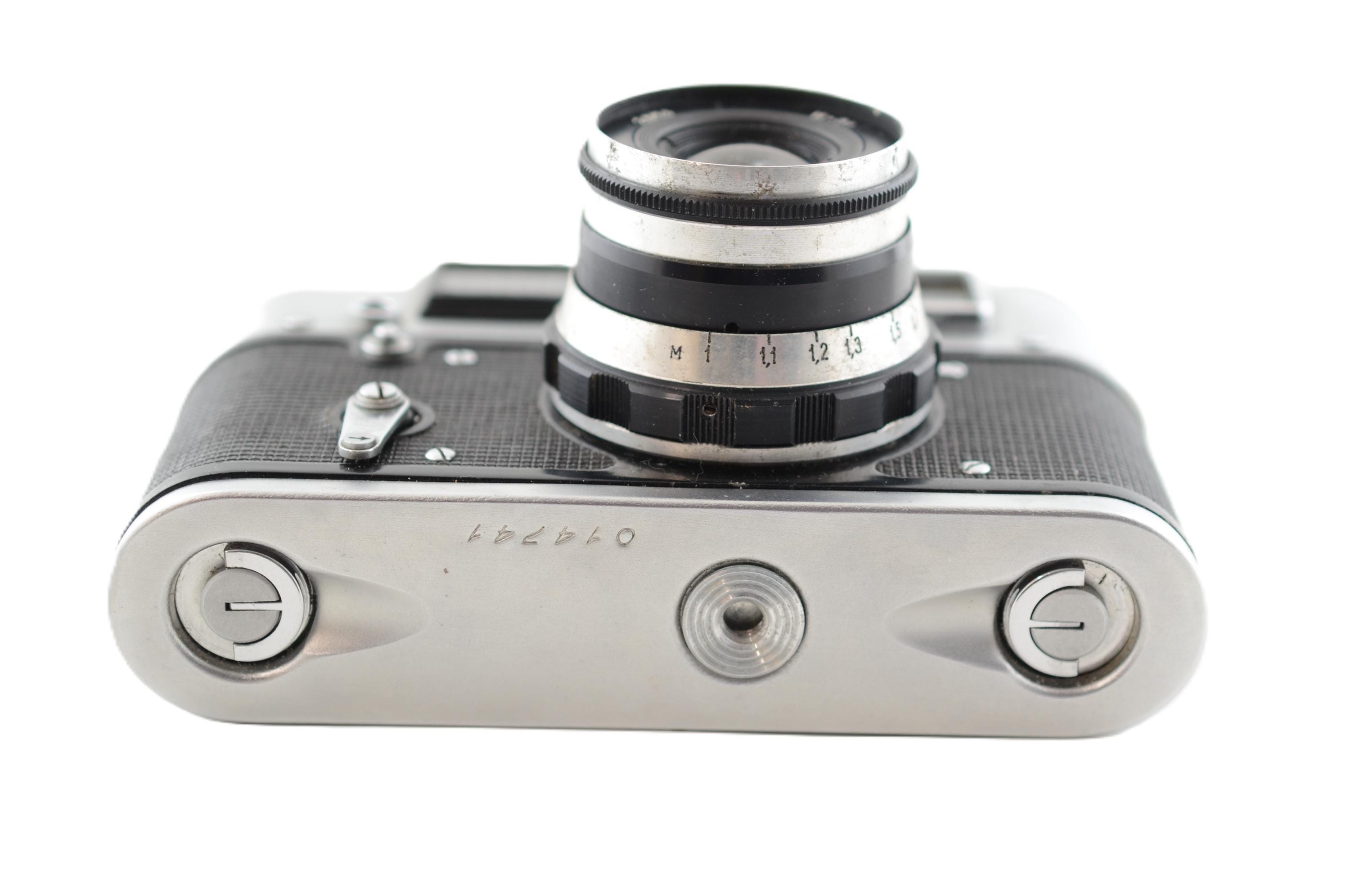 Vintage 70s Rare Fed 4 Film Camera Solviet USSR Lens Industar 61L, 2.8 ...