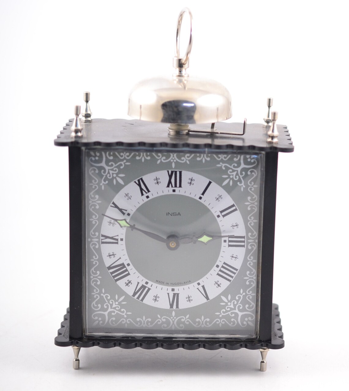 Vintage INSA Mechanical Alarm Clock Made in Yugoslavia. Old Alarm Clock ...