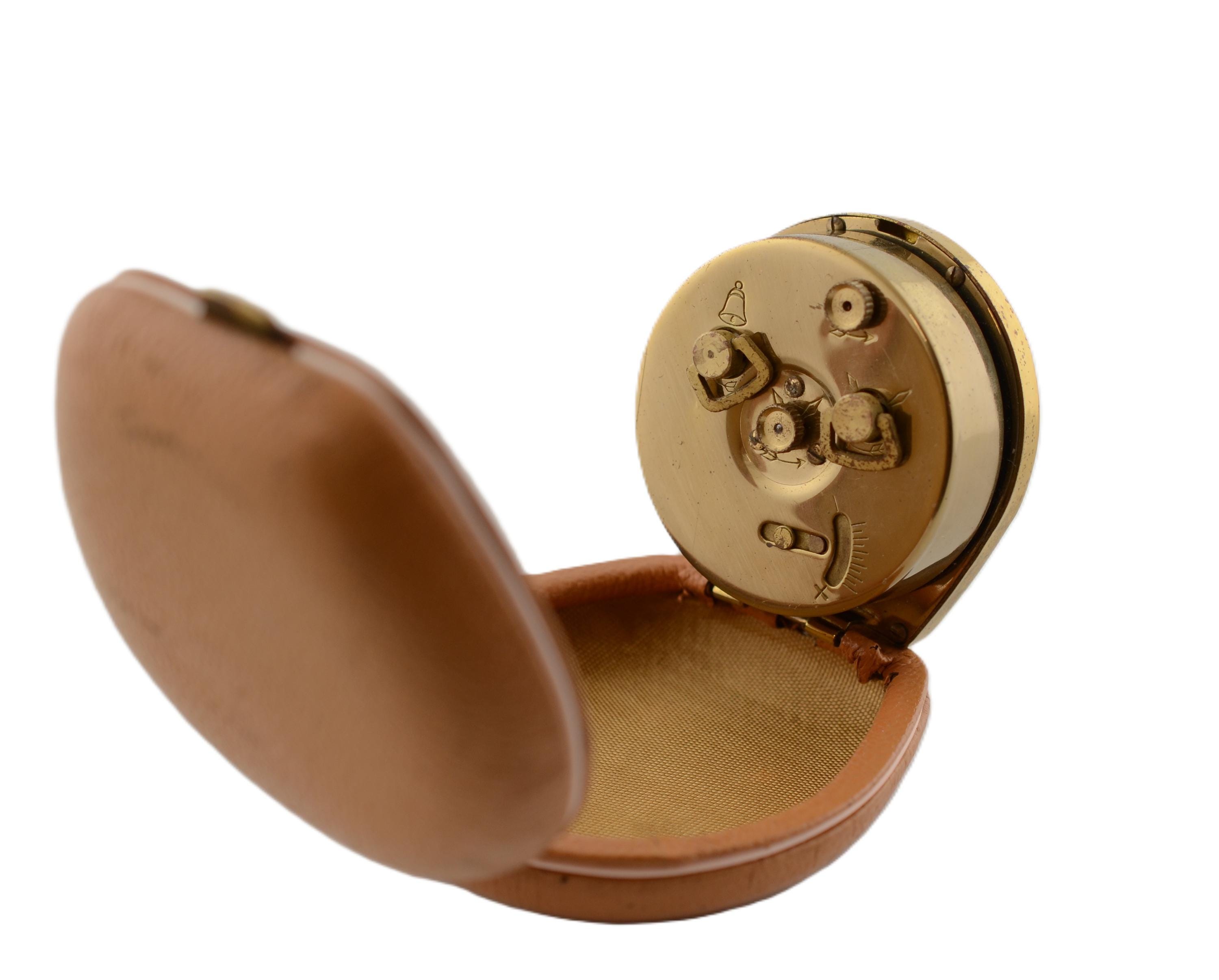 Vintage Mechanical Travel Alarm Clock SOLO Made in France. Working ...